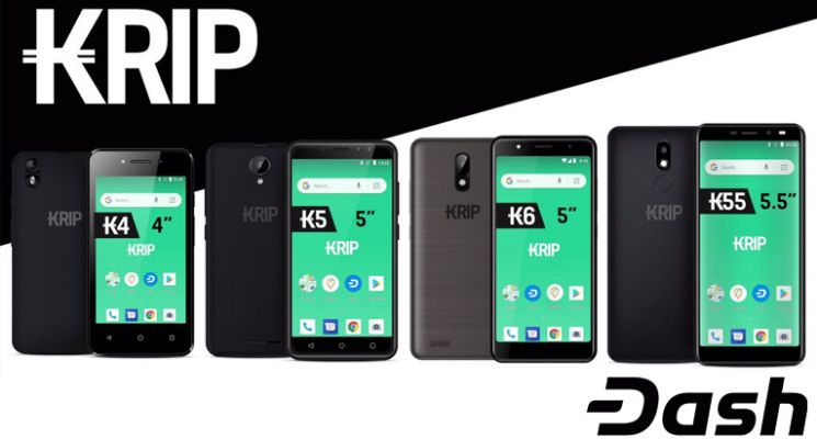 Isabel unboxing review of Dash enabled KRIP K55 Kripto Mobile