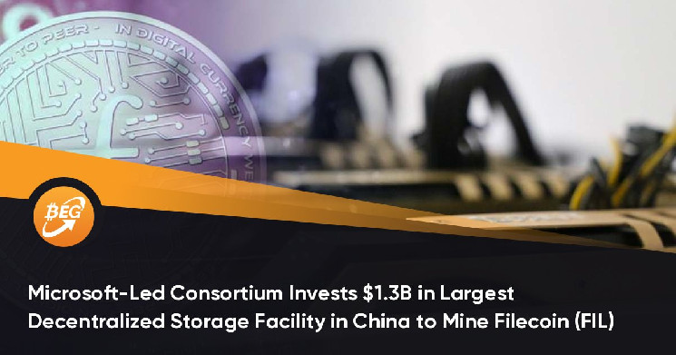 Microsoft-Led Consortium Invests $1.3B in Largest Decentralized Storage Facility in China to ...
