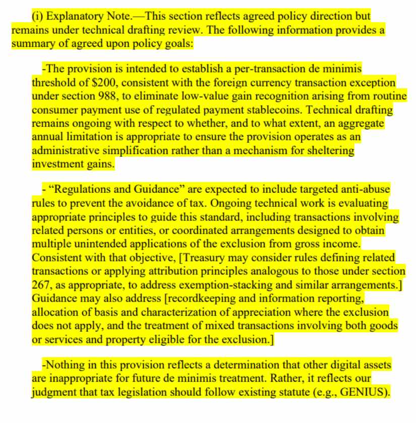 US Lawmakers Propose Tax Breaks for Small Stablecoin Payments and ...