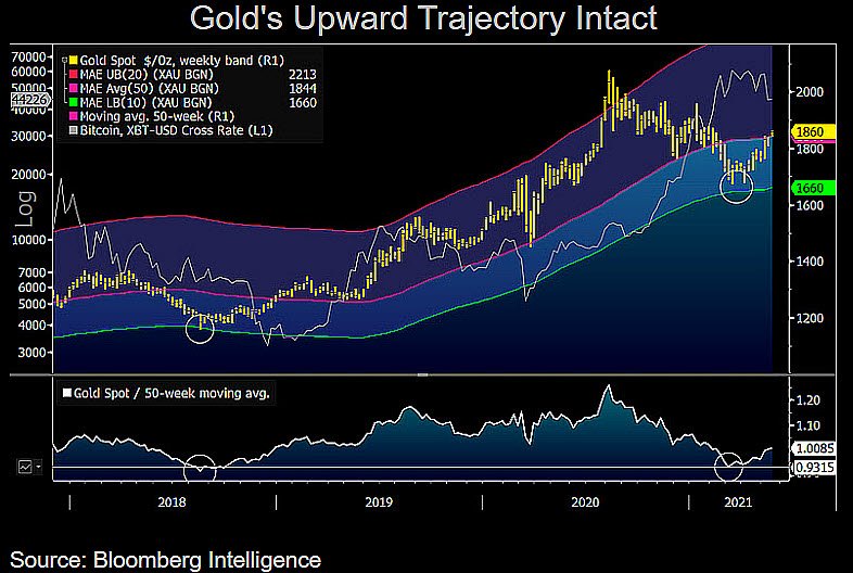 Commodity strategist: It’s a gold bull market, but BTC remains a ...