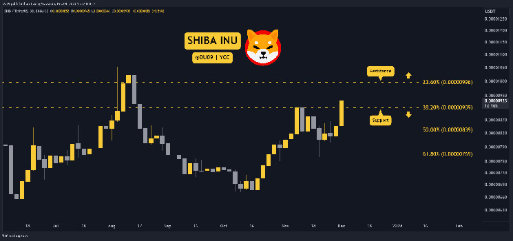 SHIB Explodes 10% Daily, How High Can it Go? Three Things to Watch this Week (Shiba Inu Price ...