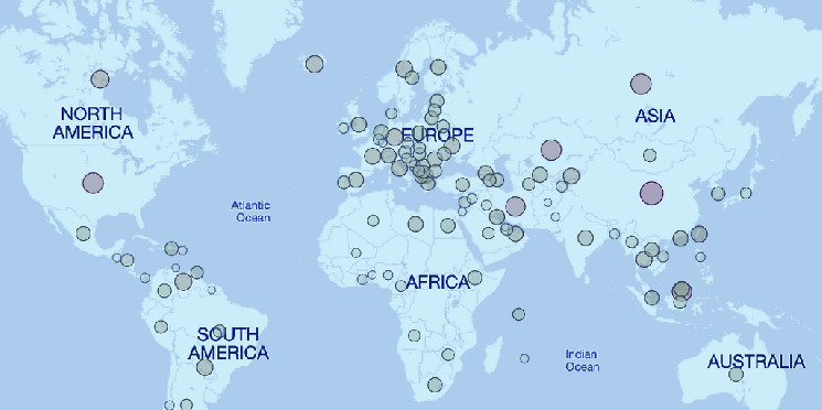 You can now watch Bitcoin being mined around the world