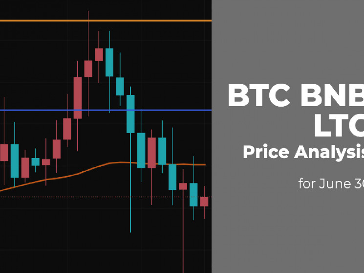 BTC, BNB, and LTC Price Analysis for June 30